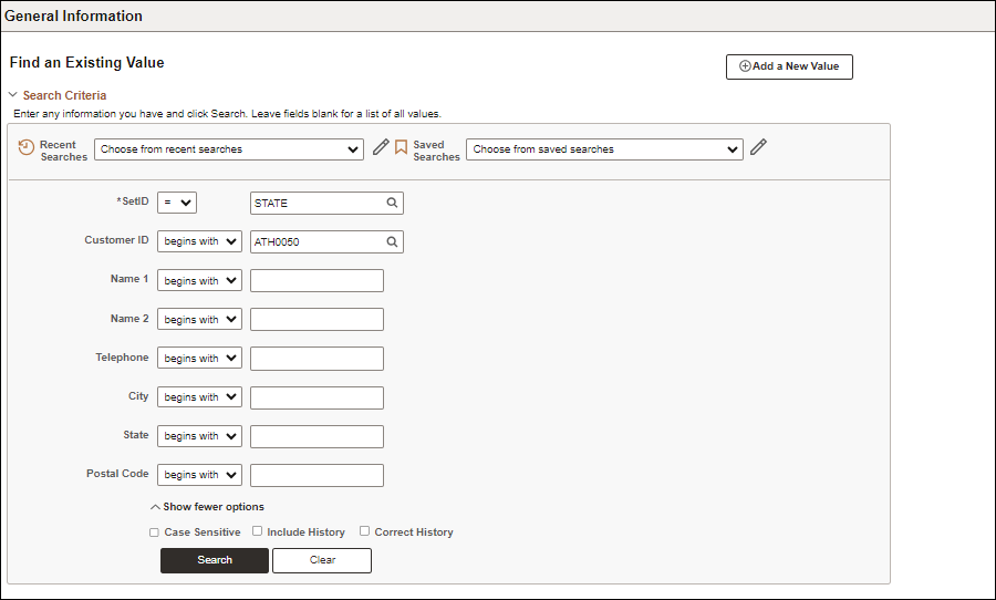 Maintaining Customer Records