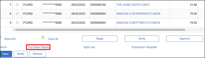 Reconciling And Approving Pcard Transactions