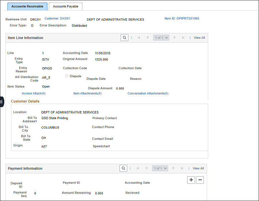Approving a ISTV Voucher