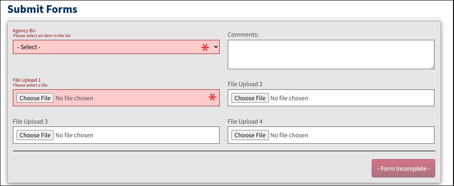 Submitting a Pcard Form Submitting a Pcard Form